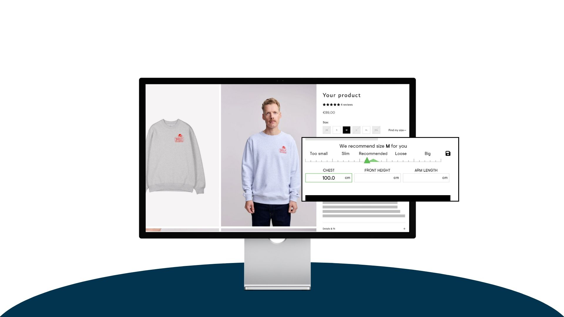 SizeMe | Fitting Clothes Online